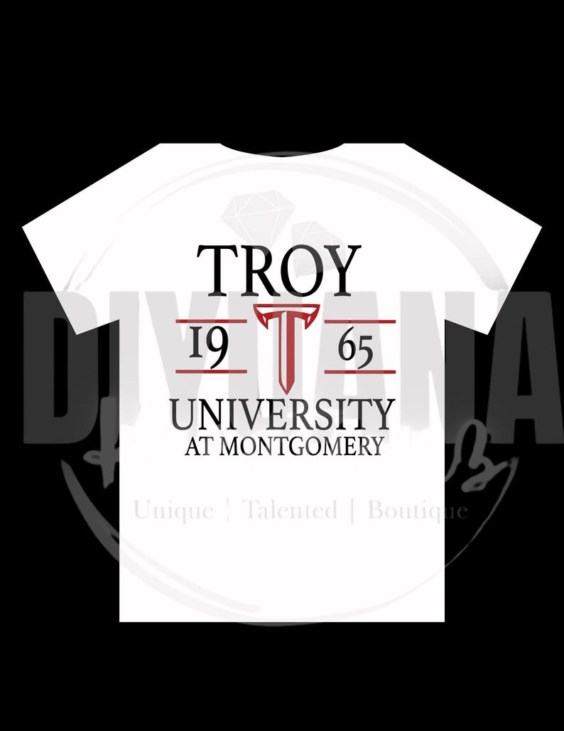 Troy University at Montgomery SVG - Etsy