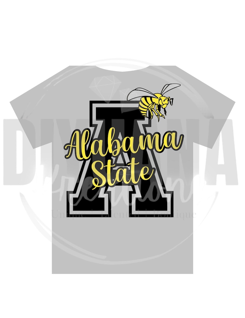 Alabama State University SVG - Etsy