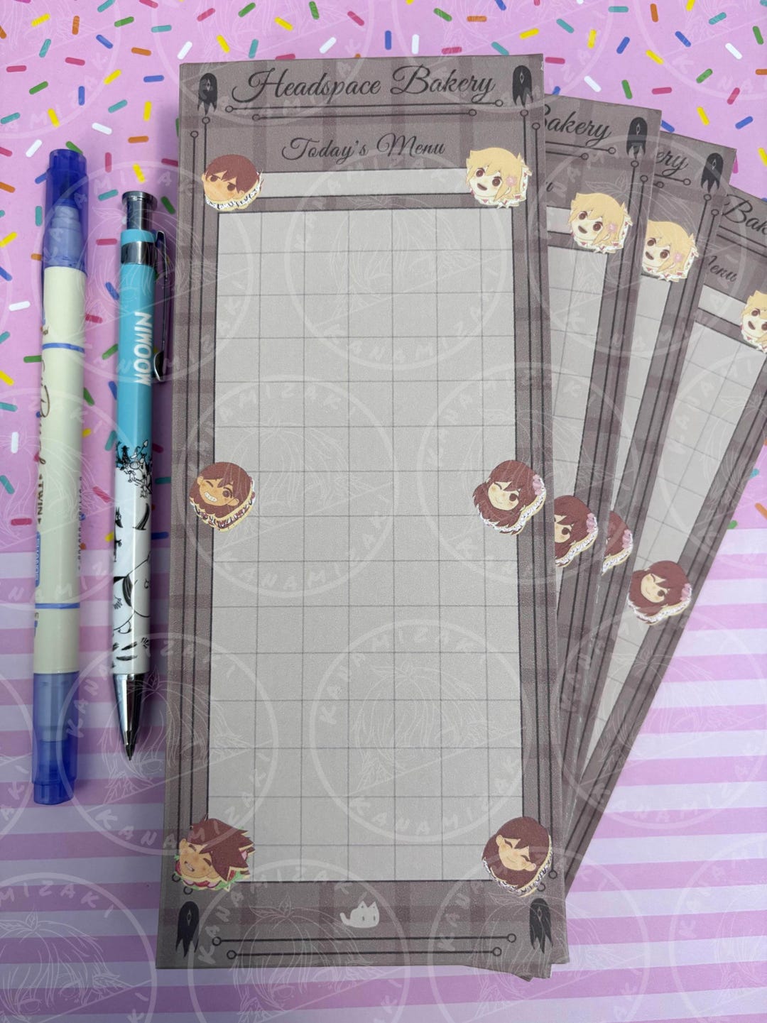 Headspace Bakery Notepad - Omori - [fanmade - Handmade] Fanart - B ...