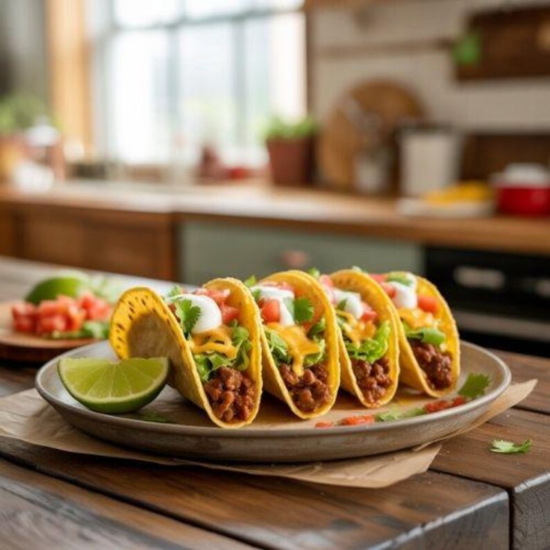 Classic Beef Tacos Recipe | Easy Mexican Dinner | Ground Beef Taco ...