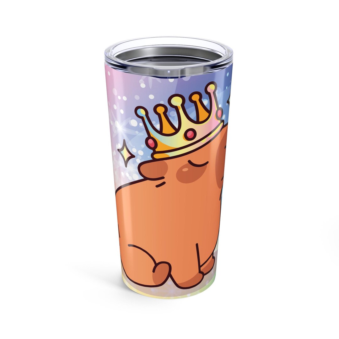 Rainbow Capybara Tumbler 20oz, Gay Pride LGBT Ally Mug, LGBTQ+ ...