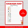 Canada Day Unscramble Game | Printable Canada Day Game | Canada Day ...