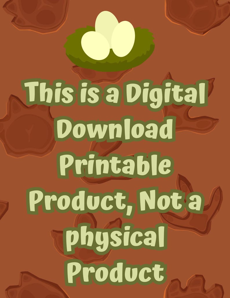 Little Dinosaur Friends Coloring Pages – Instant Download, Toddler ...