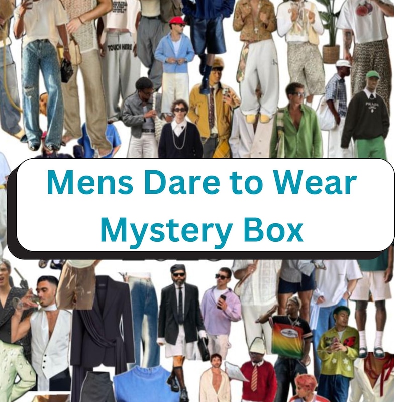 Men Fashion Mystery Boxes - Etsy