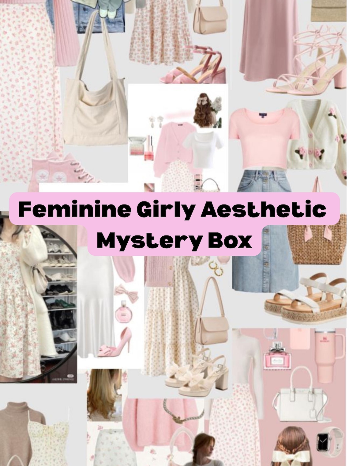 Feminine Girly Aethetic Curated Box of Mystery Women's Clothing ...