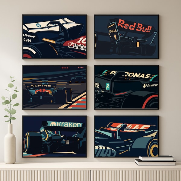 F1 car rear wing 2025 - Etsy.de