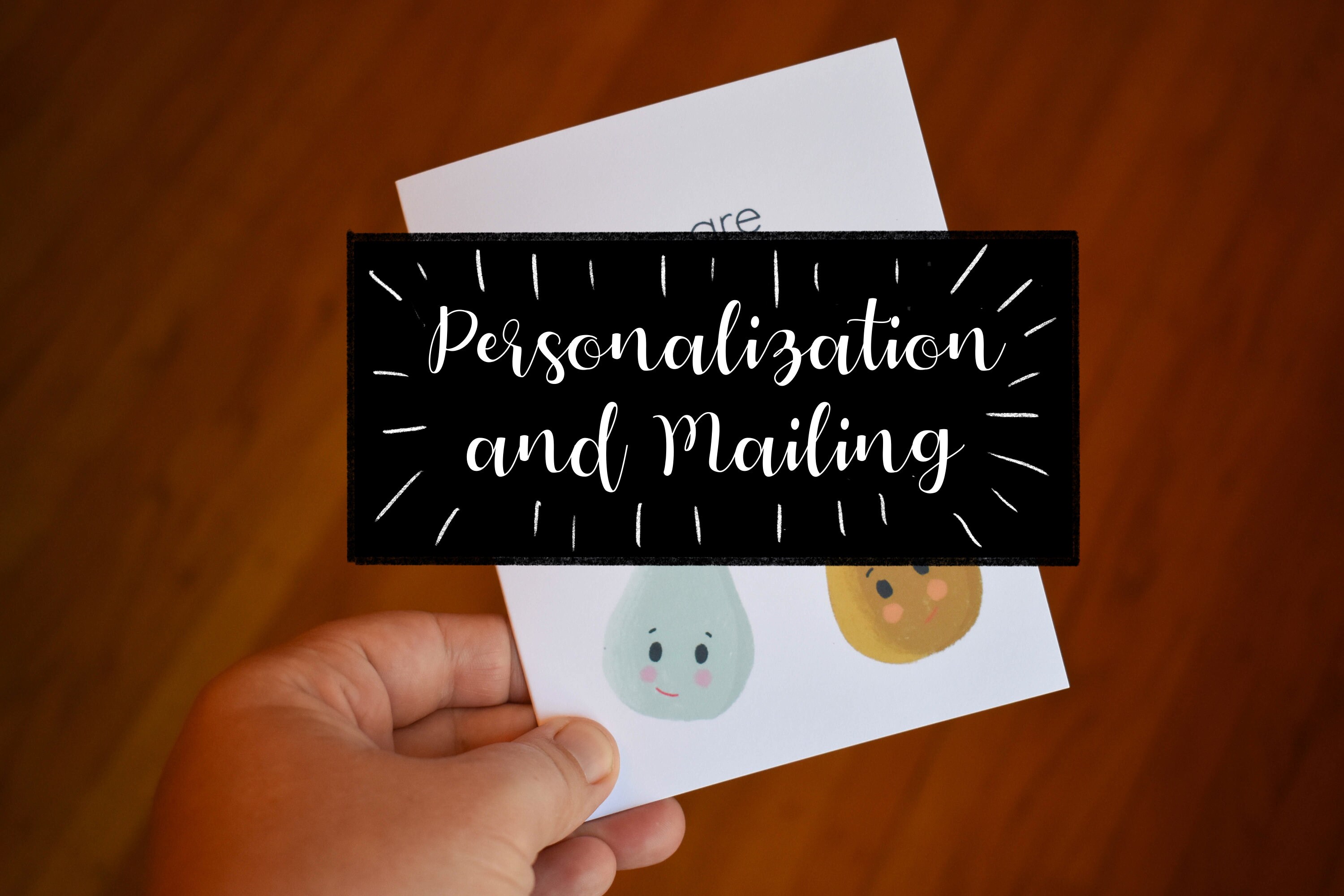 Hand-written & Mailed Card Option - Etsy