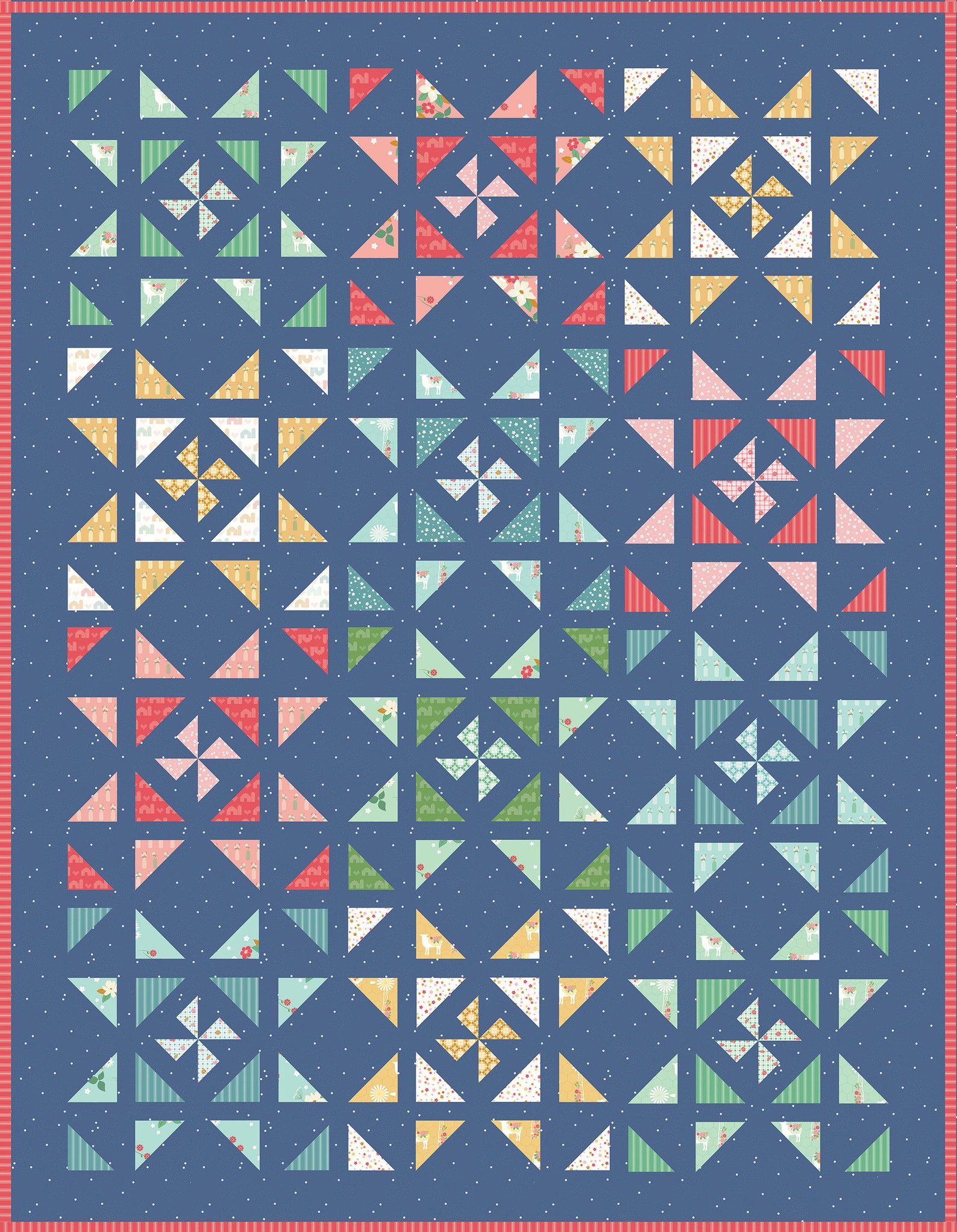 Bluegrass Quilt Paper Pattern - Etsy