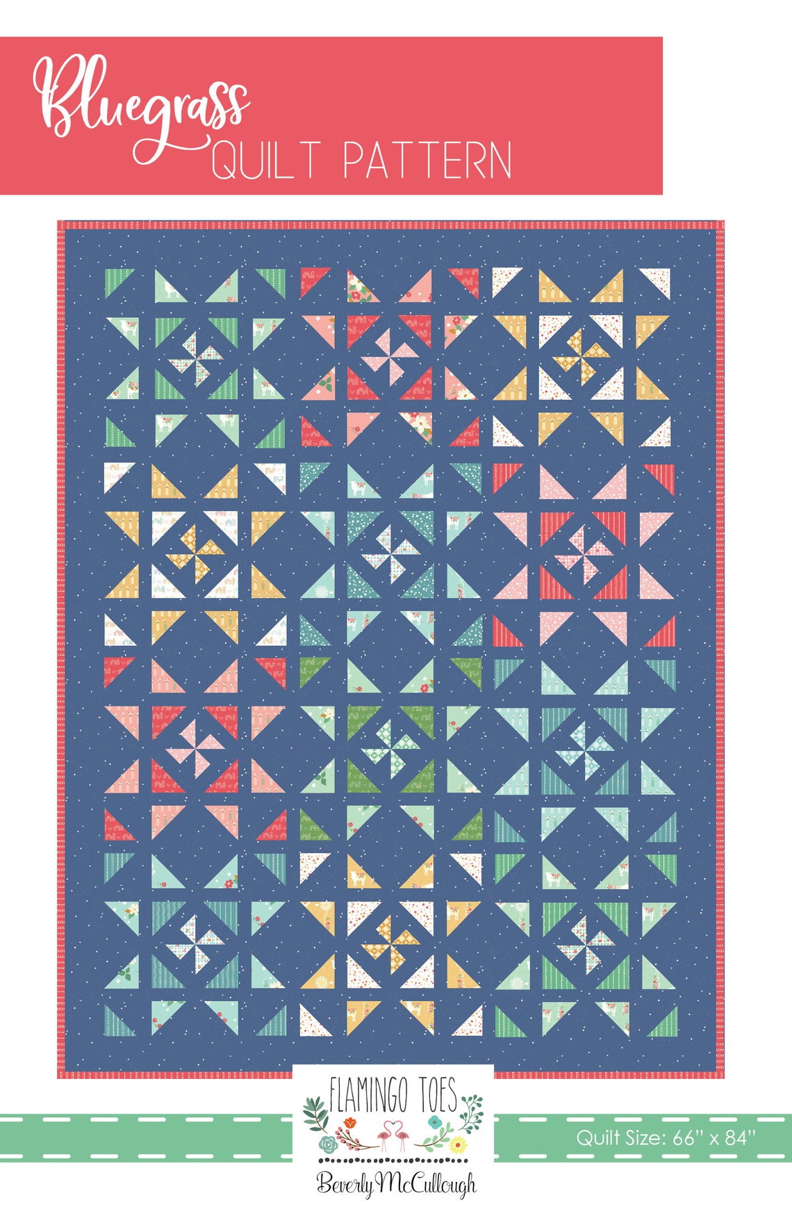 Bluegrass Quilt Paper Pattern - Etsy