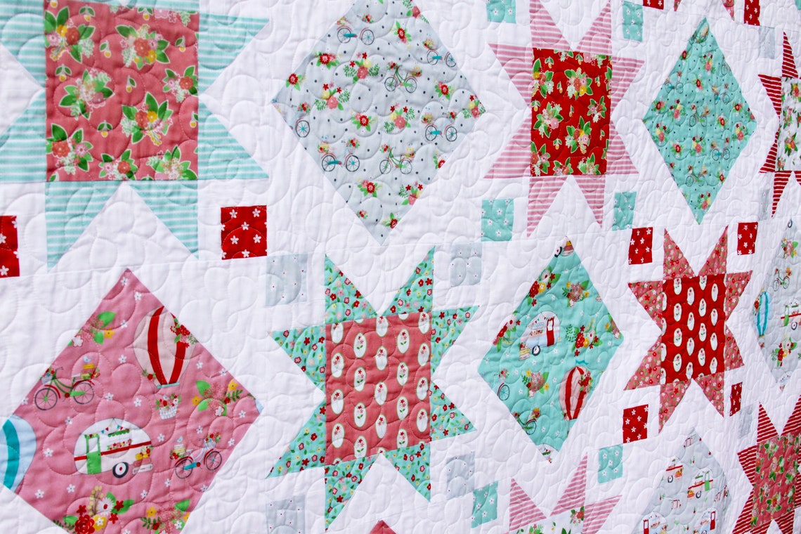 Stars and Windows PDF Download Quilt Pattern - Etsy