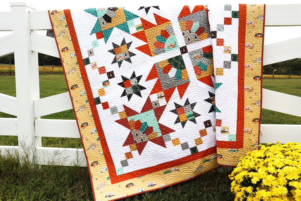 Apple Cider Quilt Paper Pattern - Etsy