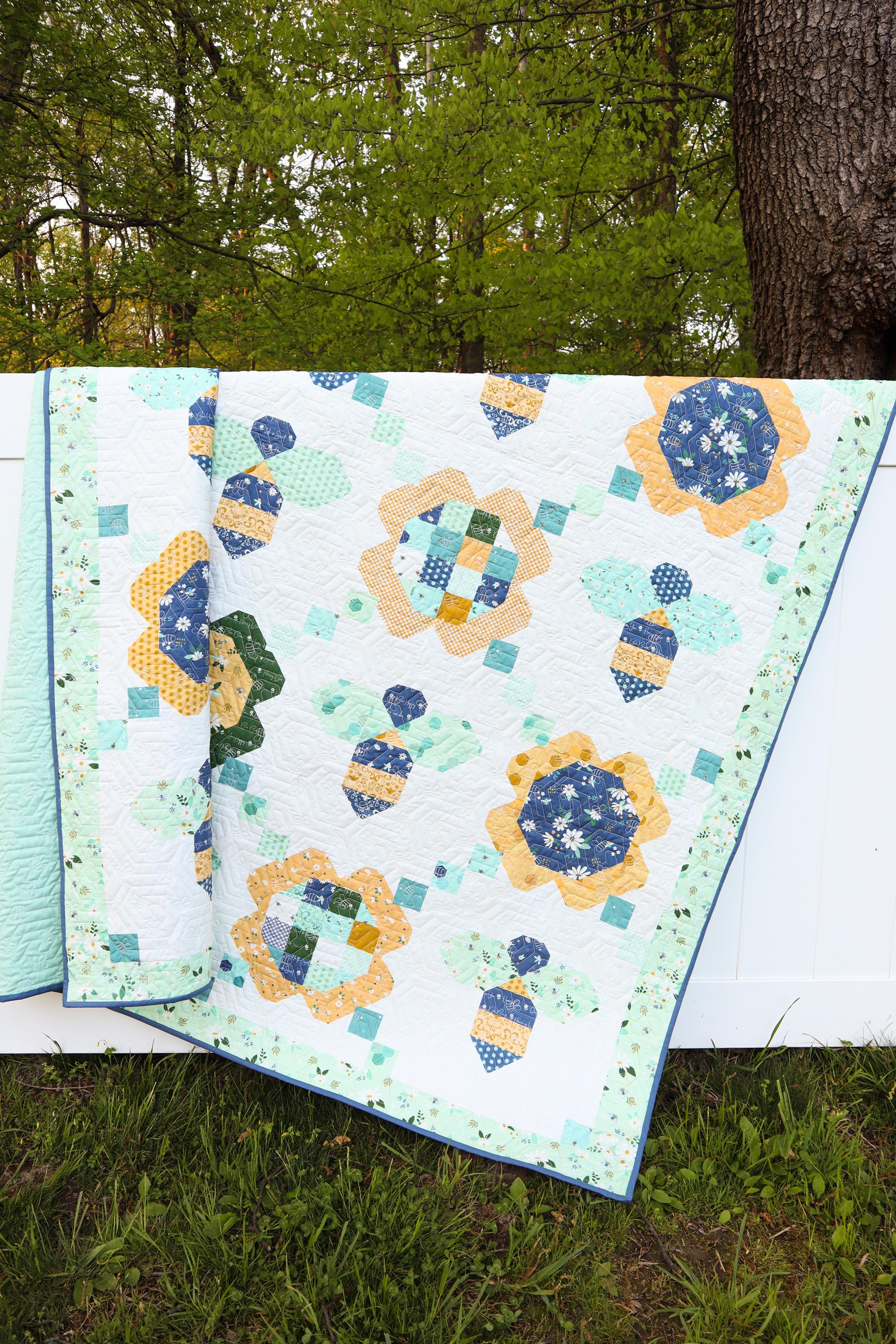 Daisy a Day Quilt Paper Pattern - Etsy