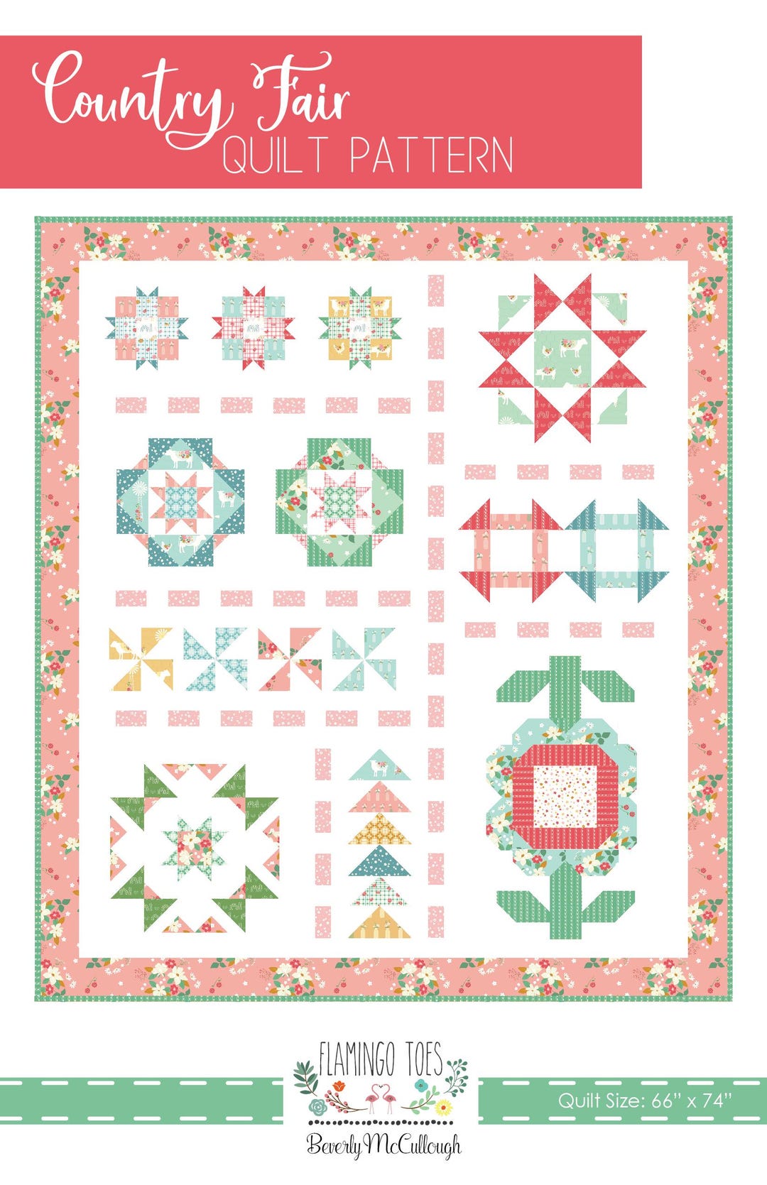 Country Fair Quilt PDF Pattern - Etsy