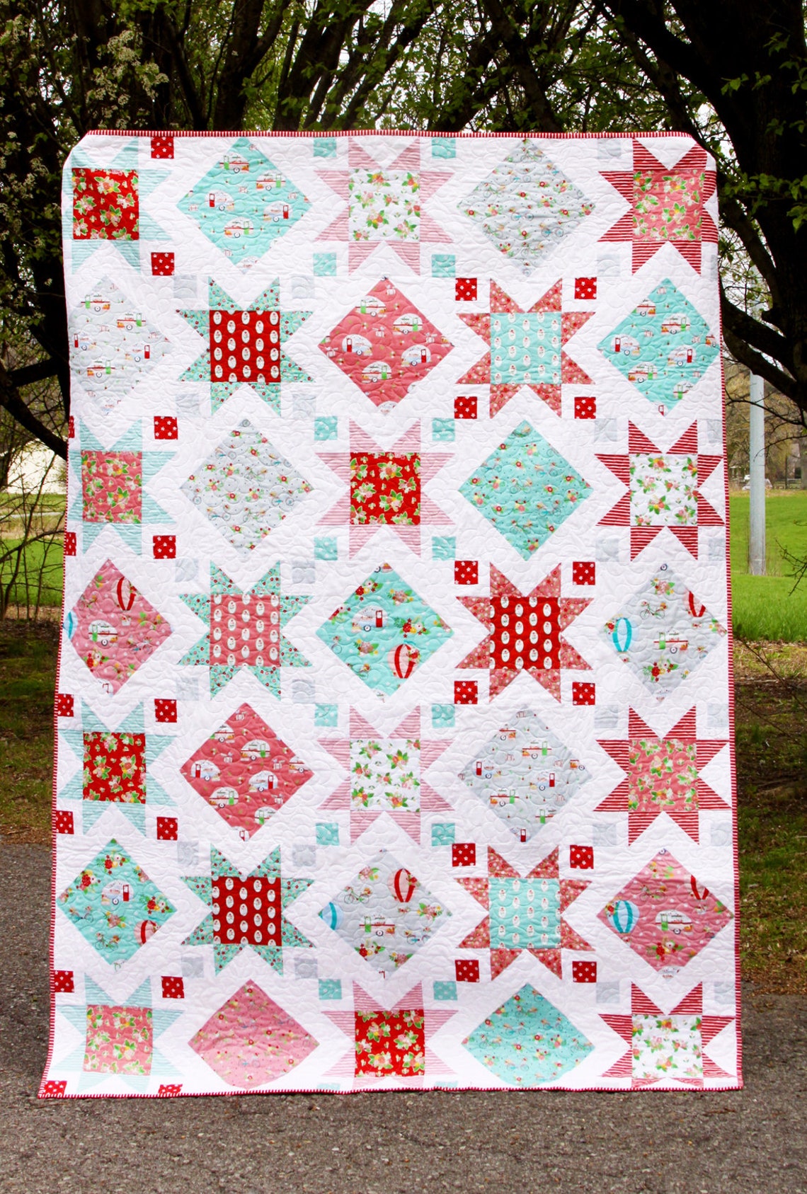 Stars and Windows PDF Download Quilt Pattern - Etsy