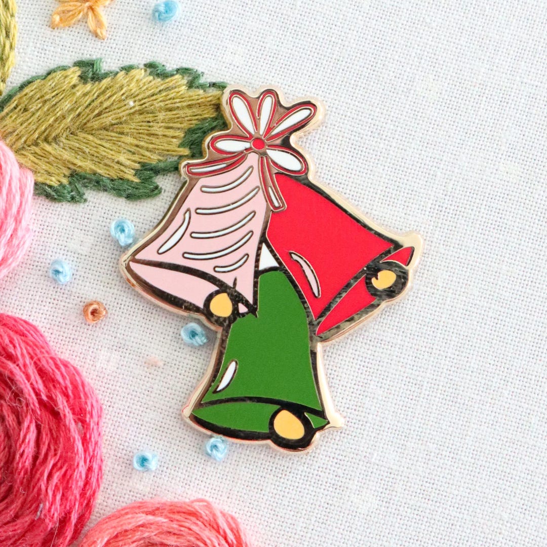Jingle Bells Magnetic Needle Minder - Etsy