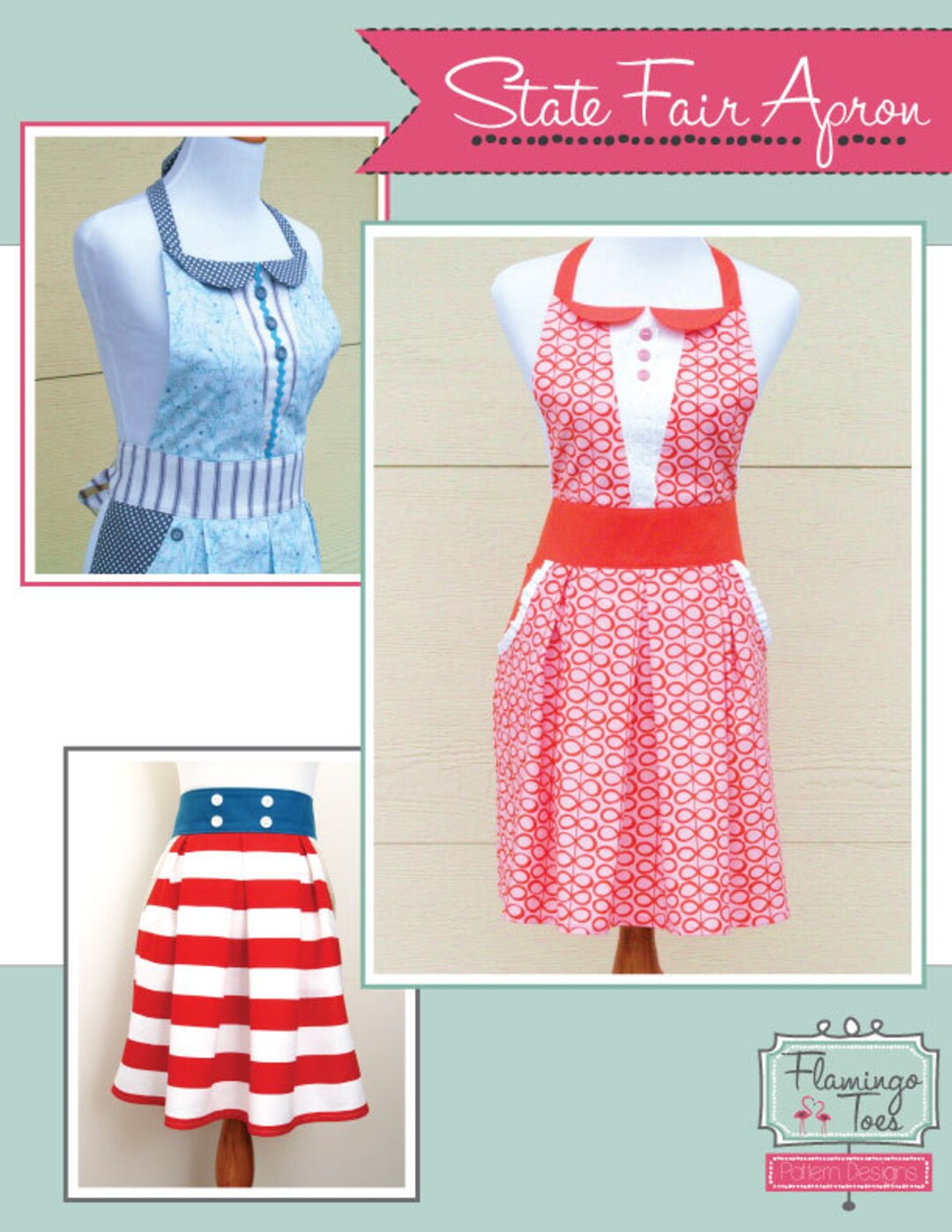 State Fair Apron Pattern - Etsy