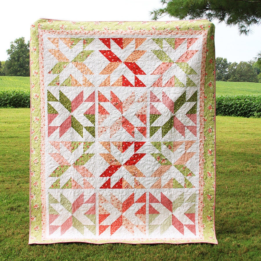 Stacking Stars PDF Download Quilt Pattern | Etsy