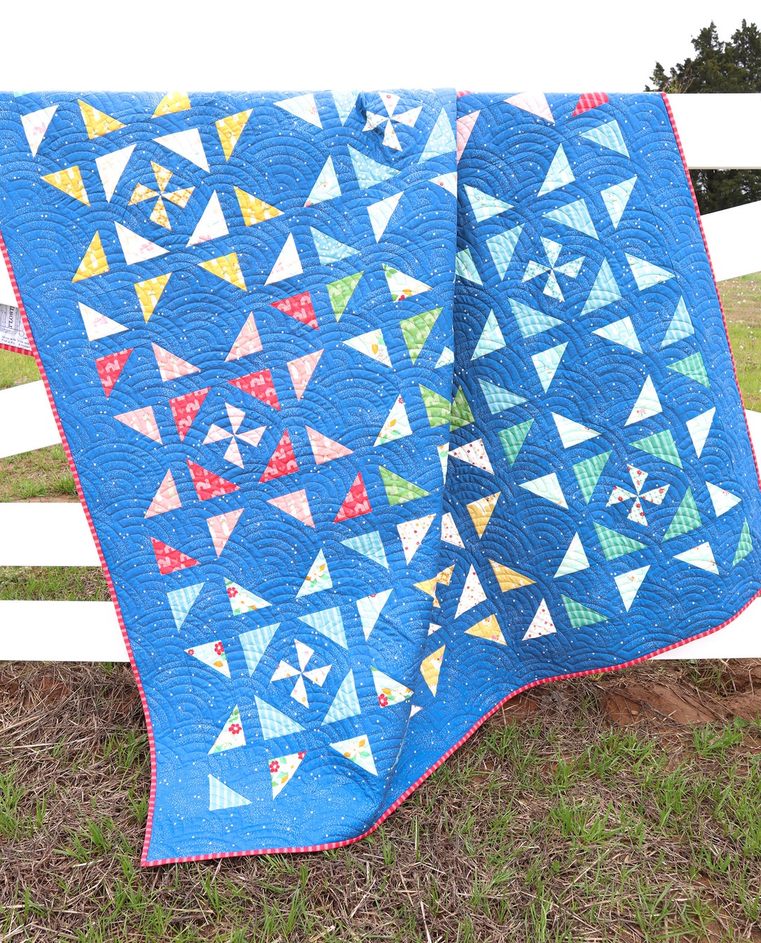 Bluegrass Quilt Paper Pattern - Etsy