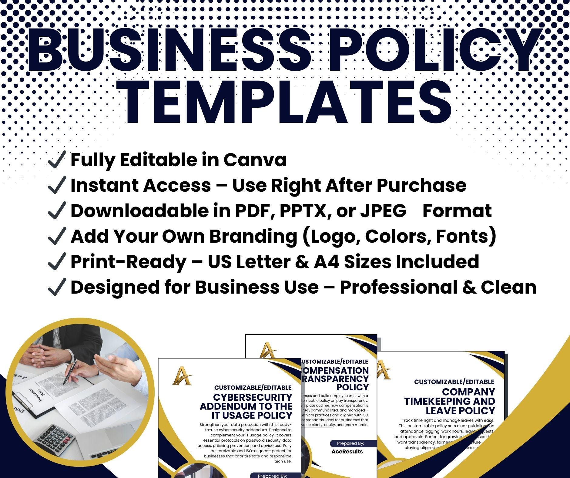 Editable Workplace Safety Guidelines Template: Hazard Prevention ...