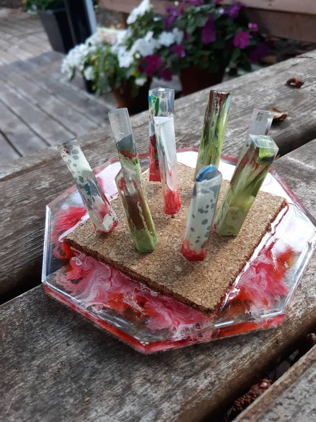 Tubey Pins Long Push Pins With Large Holder - Etsy