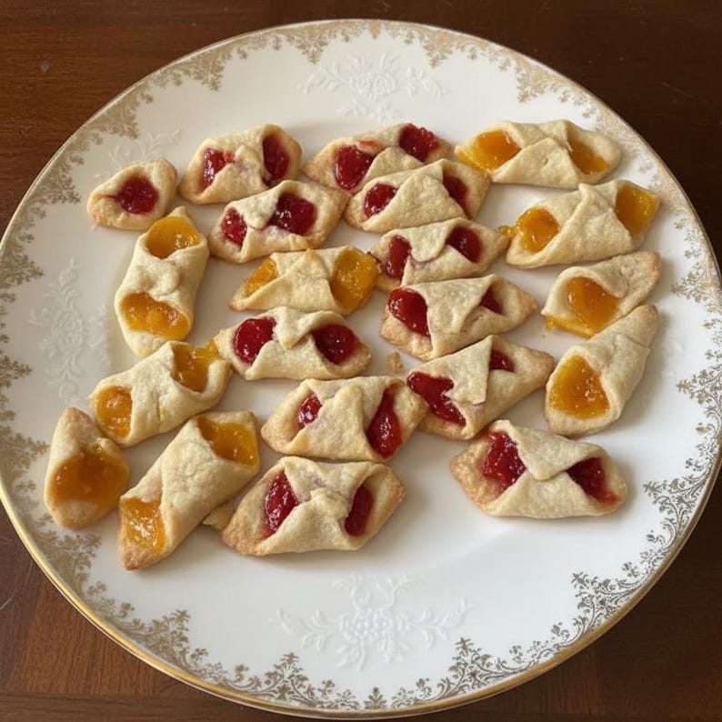 Cream Cheese Kolacky Easy Printable Recipe INSTANT DOWNLOAD - Etsy