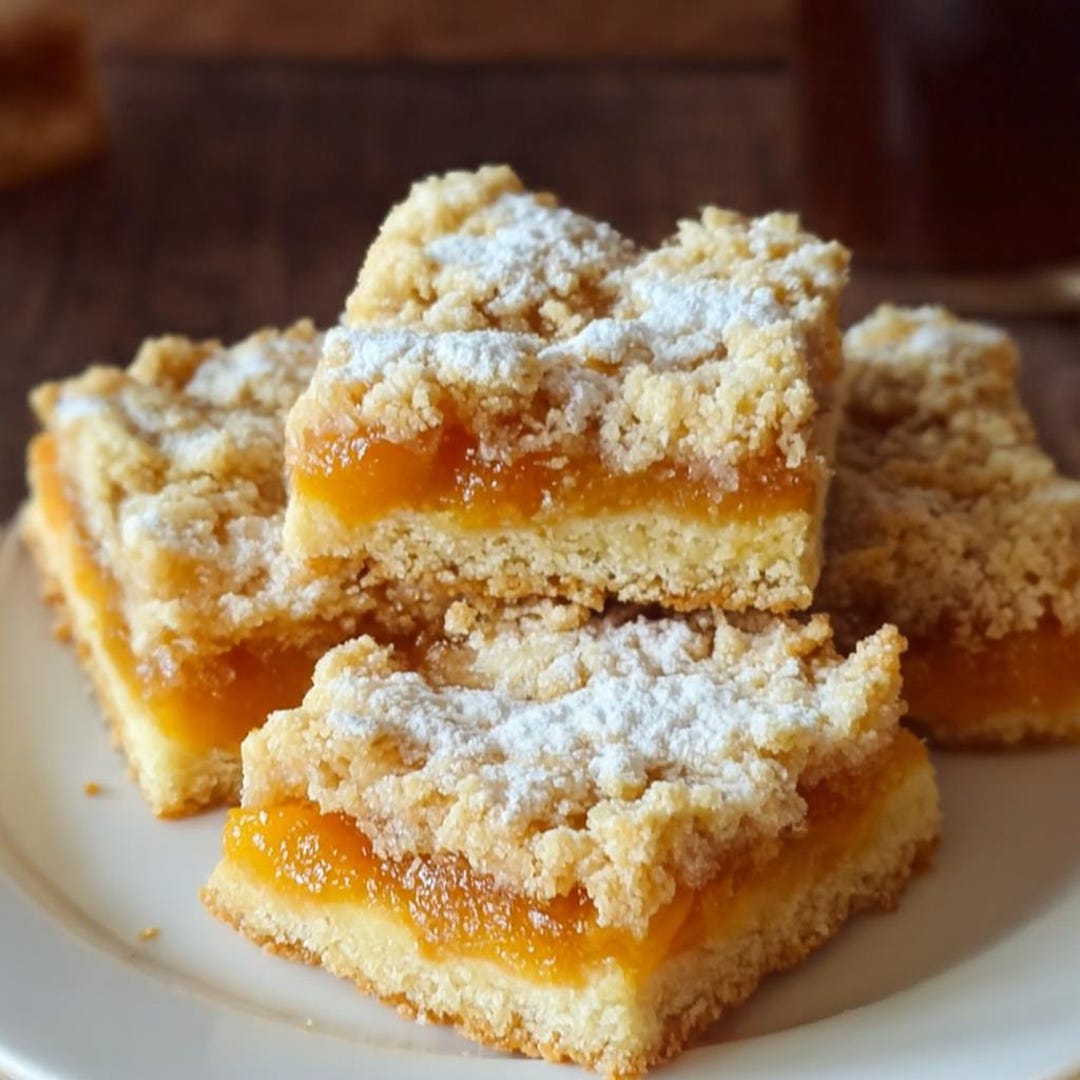 Apricot Shortbread Bars Recipe (digital Download) Printable Recipe - Etsy