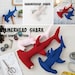Hammerhead Shark Plush Sewing Pattern | DIY Stuffed Animal (PDF Pattern ...