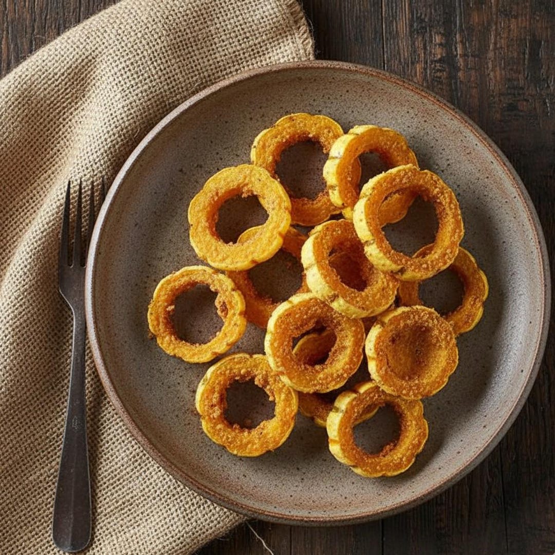 These Simple-to-prep Crispy Delicata Squash Rings Are a Delicious Way ...
