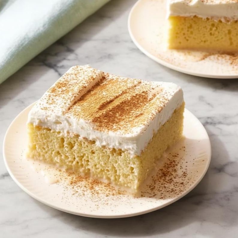 Easy Printable Recipe for Tres Leches (milk Cake - Etsy