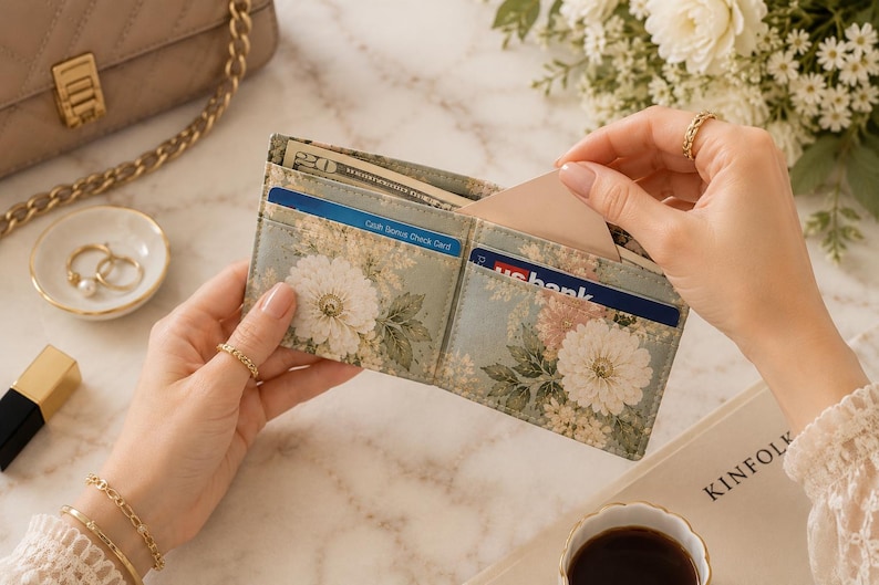 DIY Oilcloth Wallet Tutorial PDF | Beginner Sewing Instructions ...