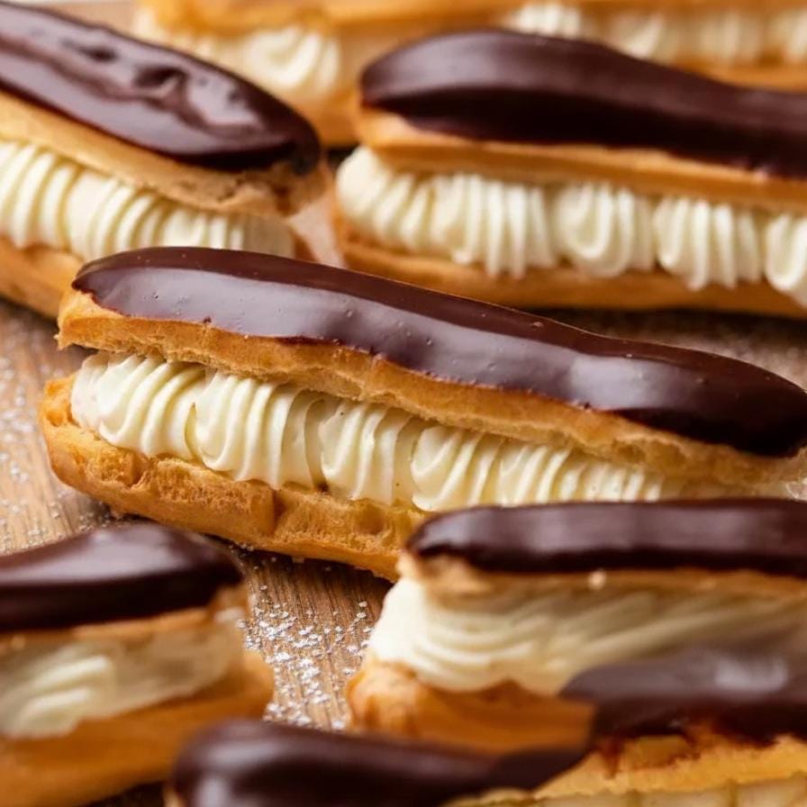 Eclairs Handmade Homemade Easy Printable Recipe INSTANT DOWNLOAD - Etsy