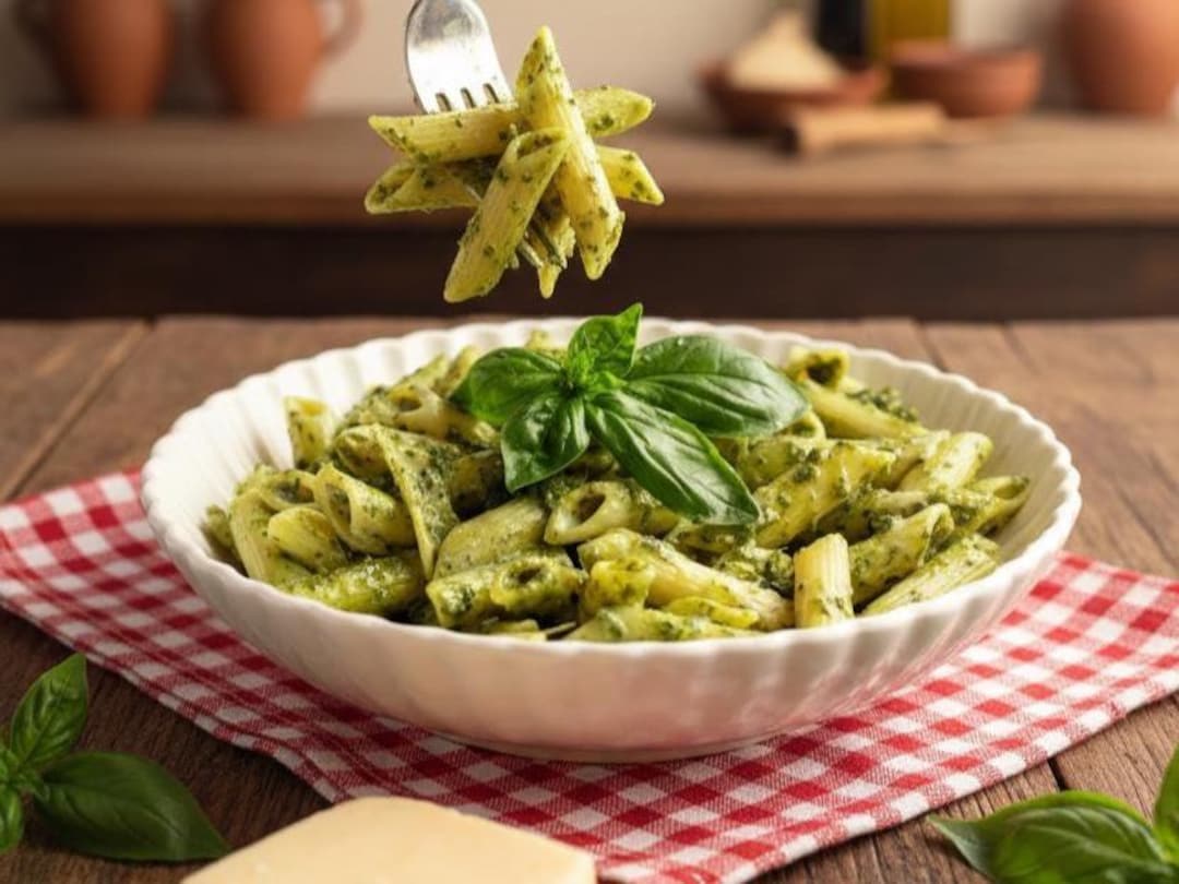 Easy Printable Recipe - Creamy Pesto Pasta (30-minute Meal!) PDF ...