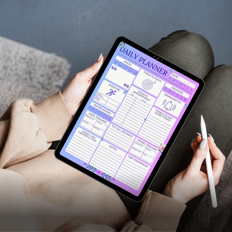 2025-2026 All-in-one Digital Planner: Budget, Fitness, and Productivity ...