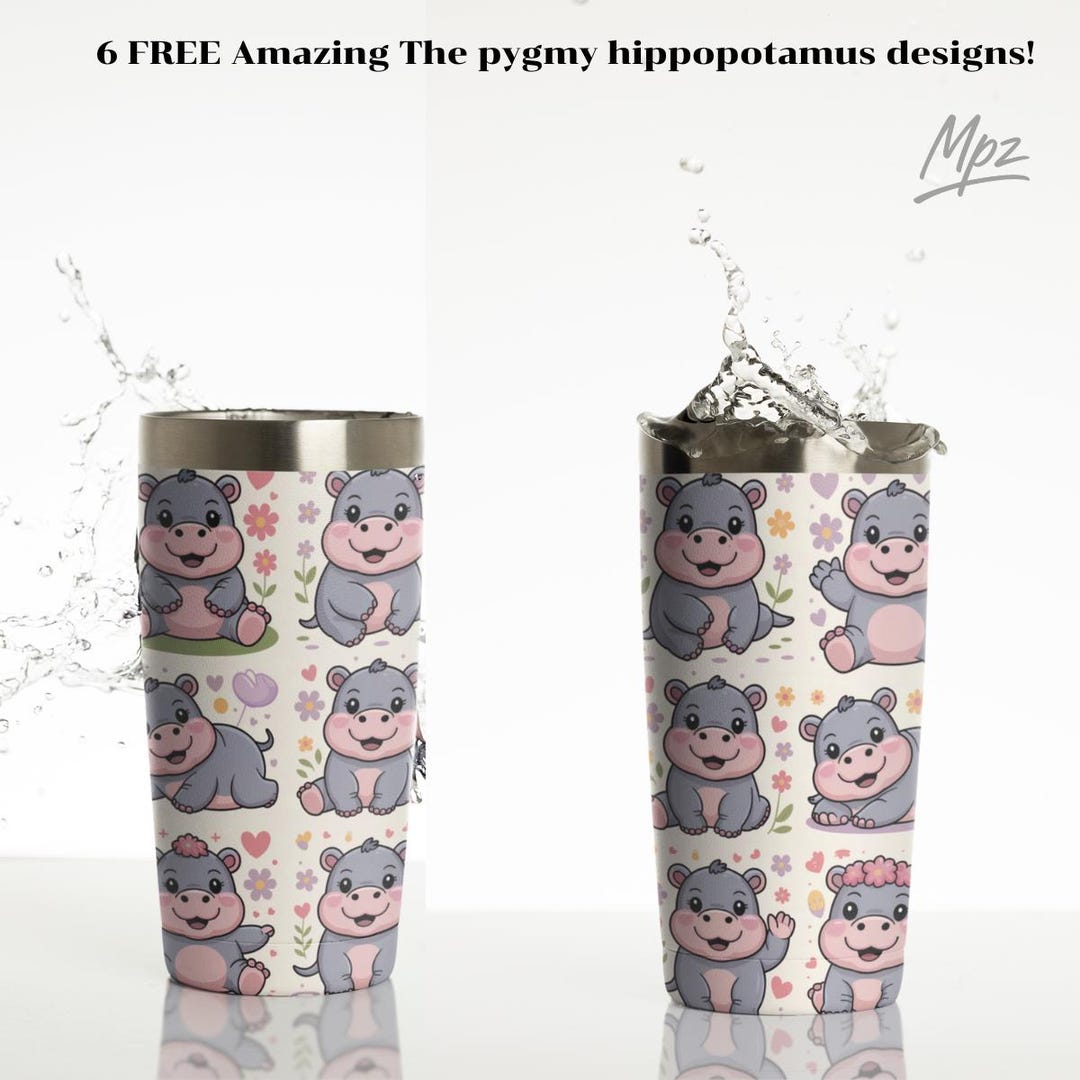 Adorable Hippo PNG: Moo Deng Inspired Clipart (digital Download) - Etsy