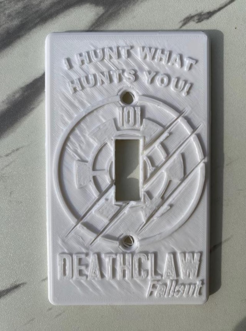 NEW RELEASE! Deathclaw Fallout Light Switch Cover – Single Toggle ...
