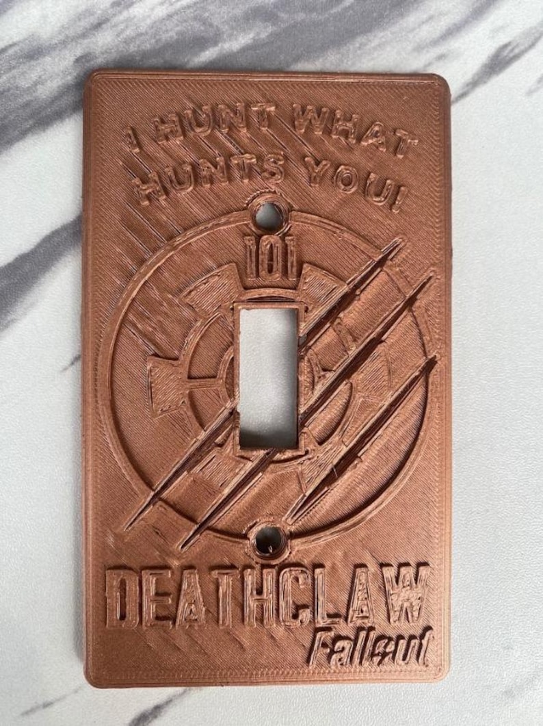 NEW RELEASE! Deathclaw Fallout Light Switch Cover – Single Toggle ...