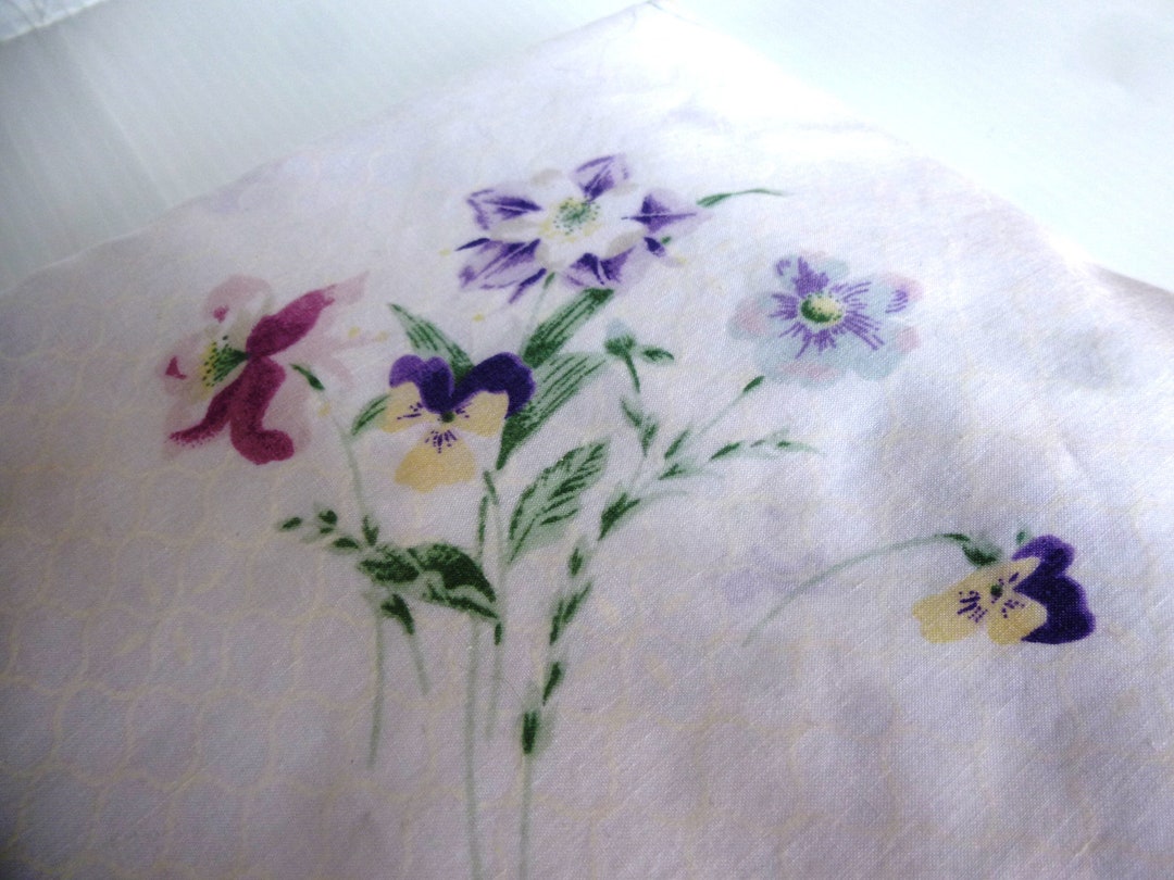 Lady Pepperell Sheet Vintage 1970s Queen Flat 50/50 Combed Cotton ...