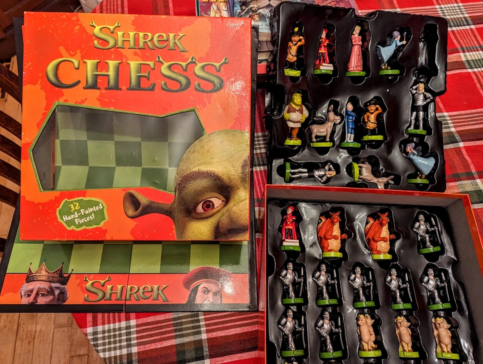 Shrek Operation Game Pieces