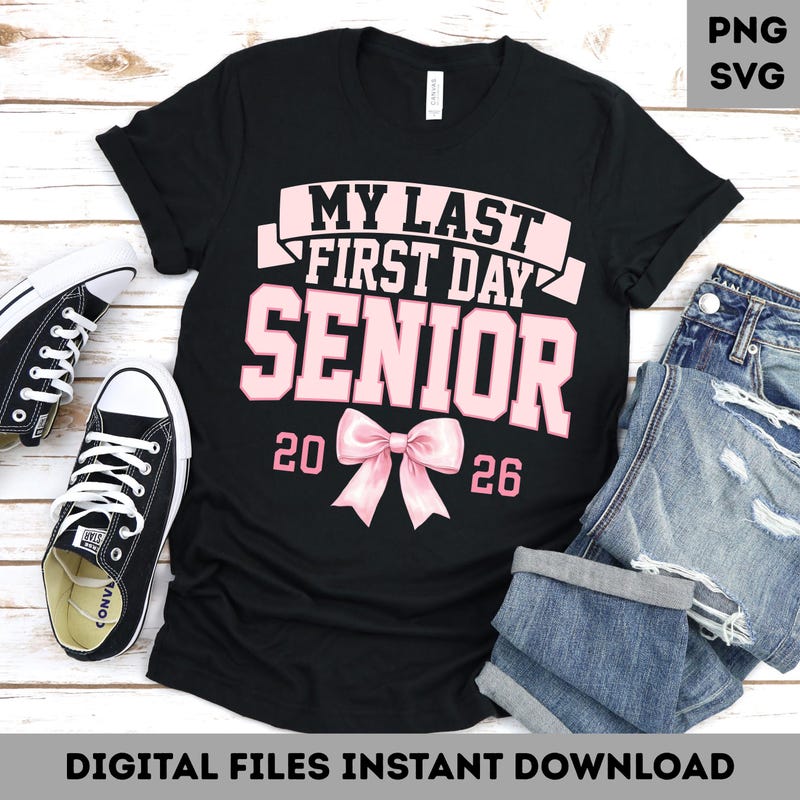 Officially a Senior - Etsy