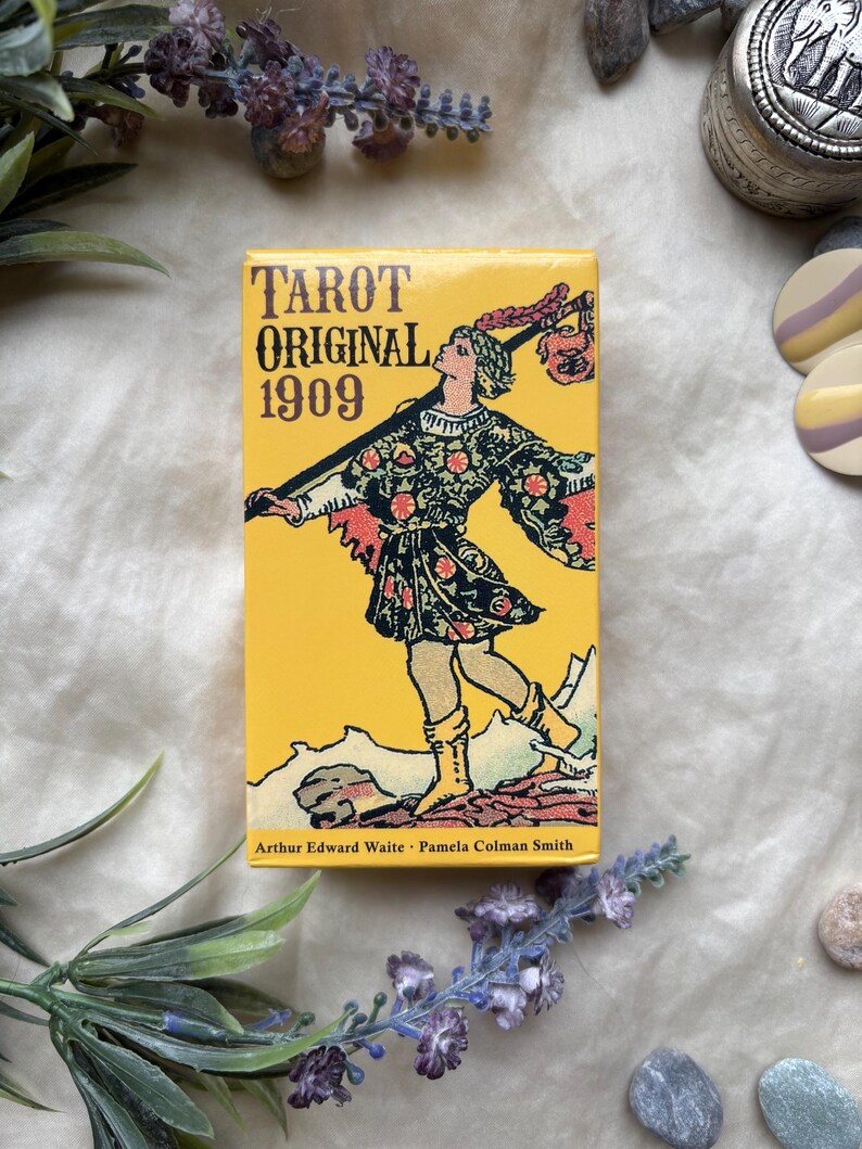 Rider-waite-smith Tarot Deck: Classic 1909 Edition (digital Guidebook ...