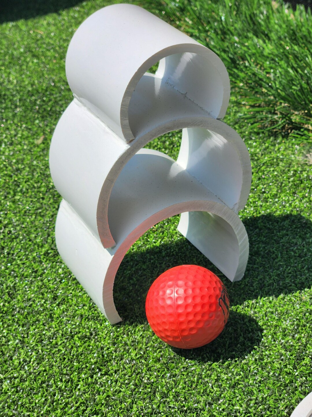 Portable Mini Golf Obstacle: the Snowman - Indoor/outdoor Fun - Etsy
