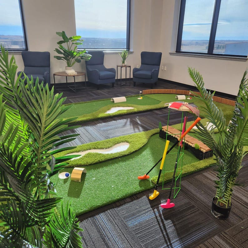 The Up-down Bridge , Portable Mini Golf Course Obstacles ,for Indoor or ...