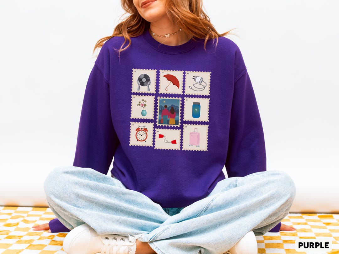 Maybe Happy Ending Stamp Sweatshirt, Gift for Broadway Fan, Hwaboon Tee ...