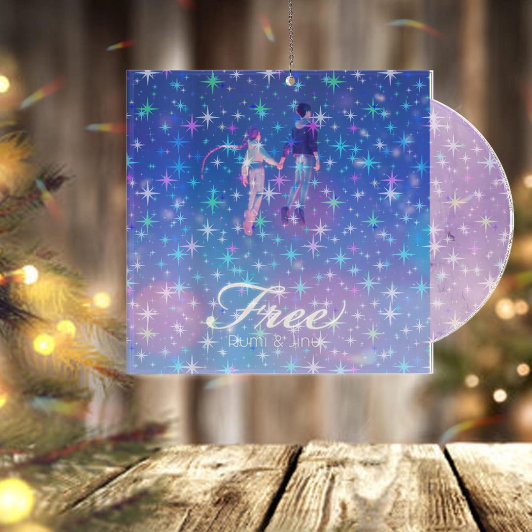 Holographic K-pop Demon Hunters “tree” Ornament, Fantasy Kpop Forest ...