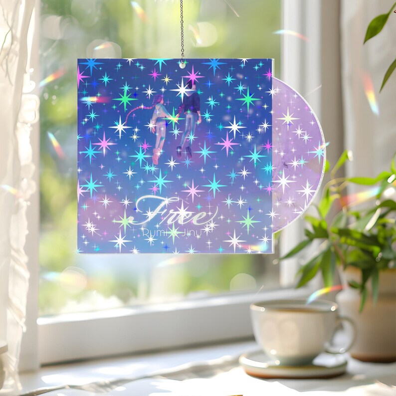 Holographic K-pop Demon Hunters “tree” Ornament, Fantasy Kpop Forest ...