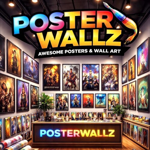PosterWallz - Etsy