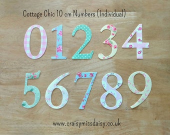 Fabric Numbers - Etsy
