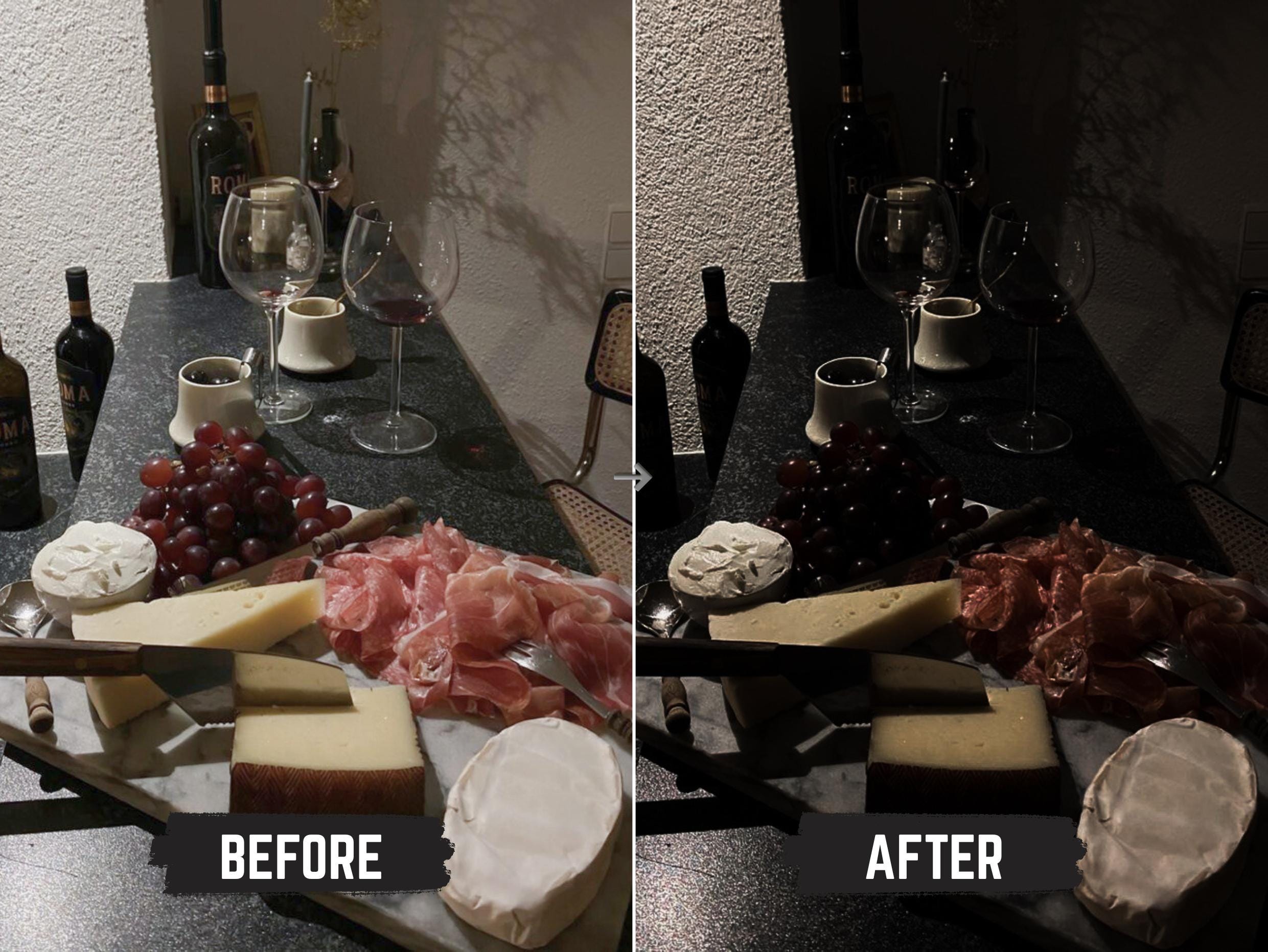 12 DARK LUXURY Lightroom Presets, Moody Dark Filters for Influencers ...