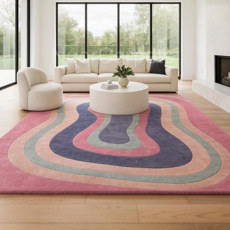 Wavy Rug - Etsy