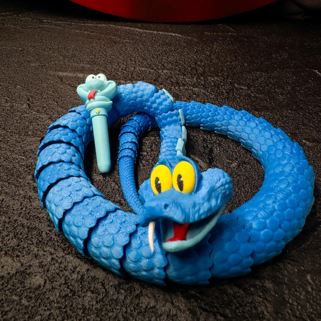 Zootopia Gary Snake Model Serum Wand Holiday Collectible Figurine ...